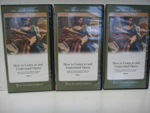 How to Listen to and Understand Opera Greenberg DVD VERY GOOD 1 2 3 ...