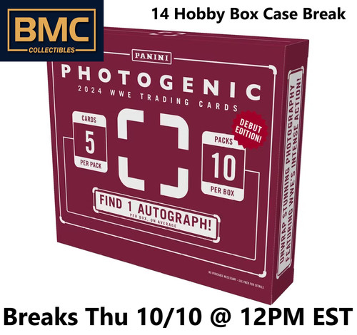 Rikishi 2024 Photogenic WWE 14 Box 1x Case Break #1 | eBay