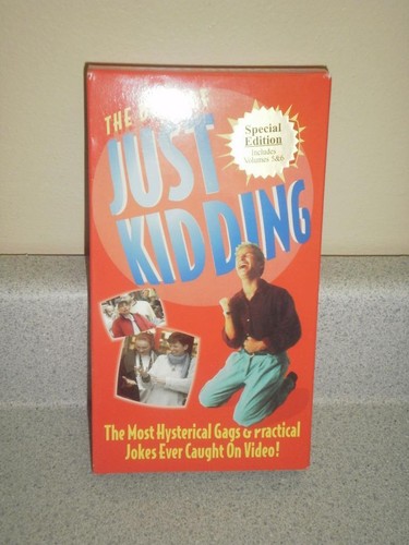 VHS MOVIE- THE BEST OF JUST KIDDING- VOLUME 5 & 6- USED- L95 | eBay