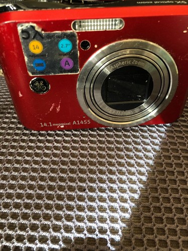 GE J1455 14.1 MP Digital Camera - black w/ 4GB Memory card | eBay