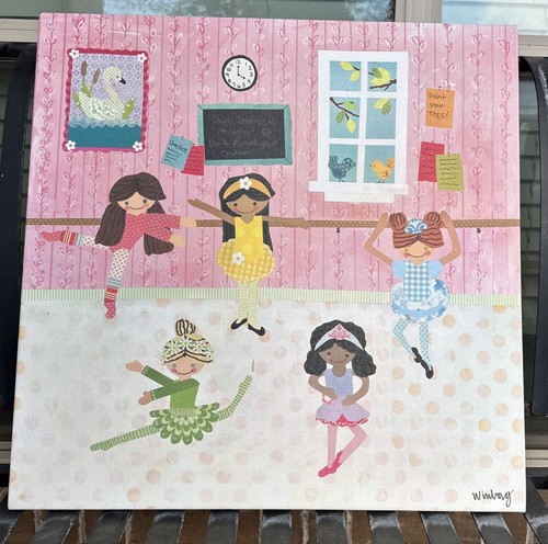 RARE OOPSY DAISY TOO BALLET DANCERS WALL ART BY THE WINBORG SISTER ...