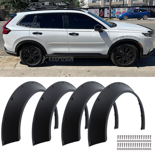 4.5” Fender Flare Mudguard Extra Wide Body Kit Wheel Arches For Honda ...