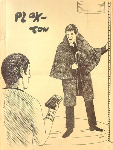 Star Trek TOS Fanzine "Plak Tow 9" GEN Vintage Newsletter S.Meech ...