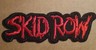 Skid Row Logo - Iron On Embroidered Patch 3.75" x 1.25" 644256247514 | eBay