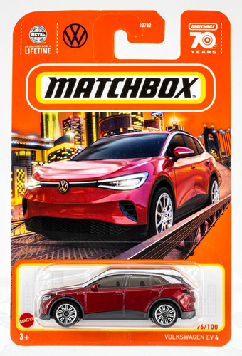 2023 Matchbox #96 Volkswagen ID.4 KINGS RED METALLIC | FSC | eBay