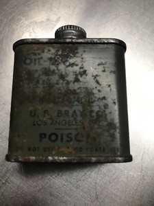 Military Gun Oil In Collectible Gas & Oil Advertising Cans And Buckets ...