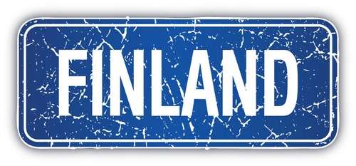 Finland Grunge Stamp Car Bumper Sticker Decal - ''SIZES'' | eBay