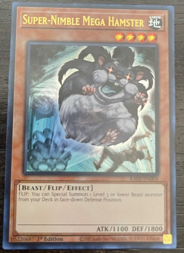 Super Nimble Mega Hamster Ultra Rare - NM RA02-EN004 | eBay