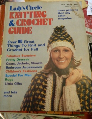 Vintage Magazine LADYS CIRCLE KNITTING & CROCHET GUIDE #1 | eBay