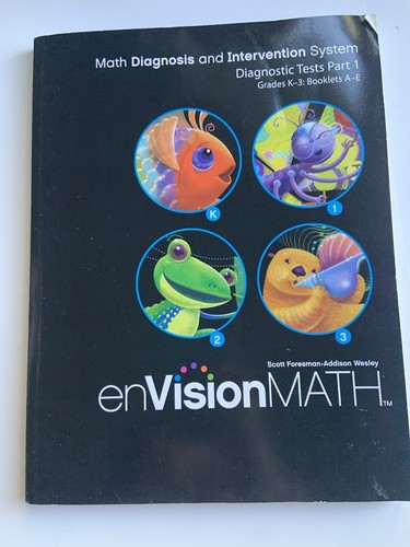 Envision Math Texas Diagnosis and Intervention System Booklet H Grades ...