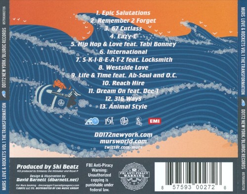 MURS - LOVE + ROCKETS, VOL. 1: THE TRANSFORMATION [PA] NEW CD ...