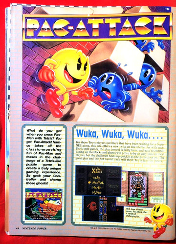 RARE! 1993 PAC-MAN PAC ATTACK Nintendo Game Video Game = Promo PRINT AD | eBay