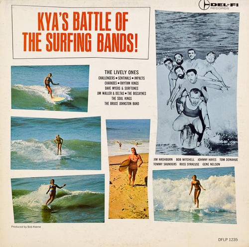 Various - KYA's Battle Of The Surfing Bands! 1963 LP, Comp Del-Fi ...