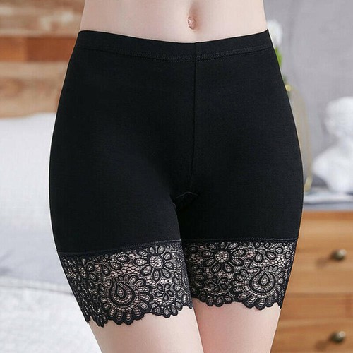 Women Elastic Safety Anti Chafing Under Shorts Pants Underwear Panties ...