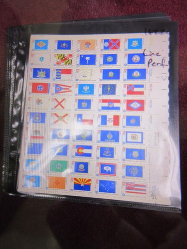 Mint NH US Sheet of Scott # 1633-1282 State Flag Issue X 10 | eBay