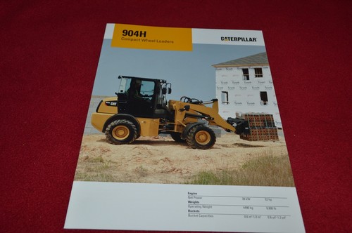 Caterpillar 904H Compact Wheel Loaders Dealer's Brochure DCPA8 ver | eBay