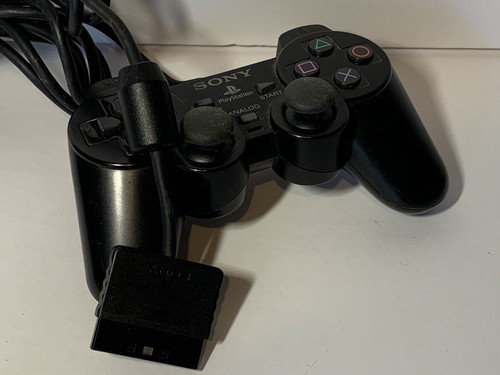 Sony Playstation 2 PS2 Black controller SCPH-100110 | eBay