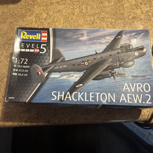 Revell Level 5 Avro Shackleton AEW.2 Air Force Aircraft Airplane Model ...