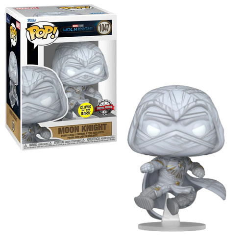 Funko POP! Marvel Moon Knight Jumping Glow in the Dark Exclusive ...