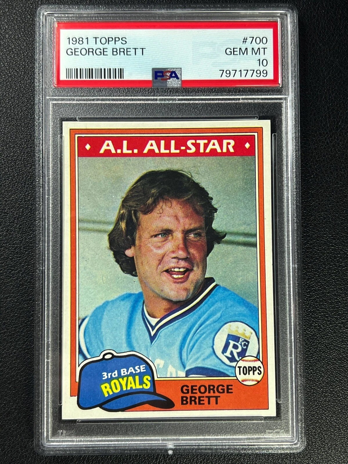 George Brett 1981 Topps #700 All-Star Price Guide - Sports Card Investor