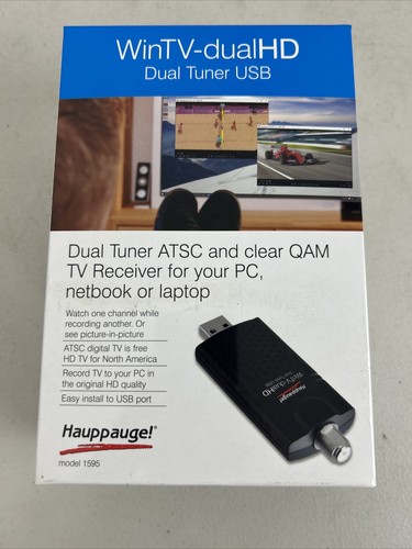 Hauppauge WinTV-dualHD Dual Tuner ATSC and QAM TV Receiver 785428015958 ...