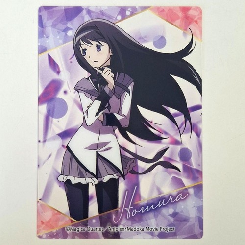 Puella Magi Madoka Magica Collection Card Clear Akemi Homura | eBay