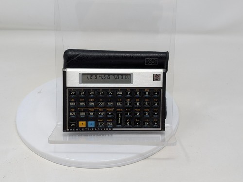 Hewlett-Packard HP-11C RPN Programmable Scientific Calculator +Case ...