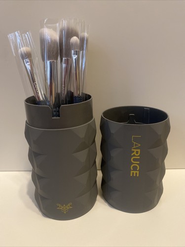 Laruce Beauty Christine Set: 5 Piece Makeup Brush Set w/ Grey Rennie ...
