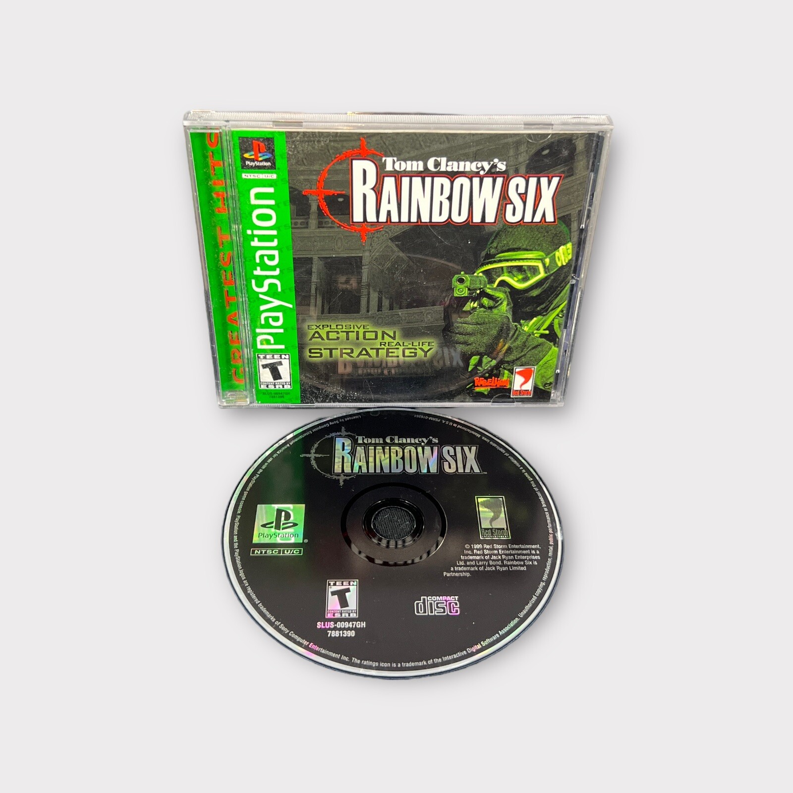 Tom Clancy's Rainbow Six Value - GoCollect (playstation-1-ps1-tom ...