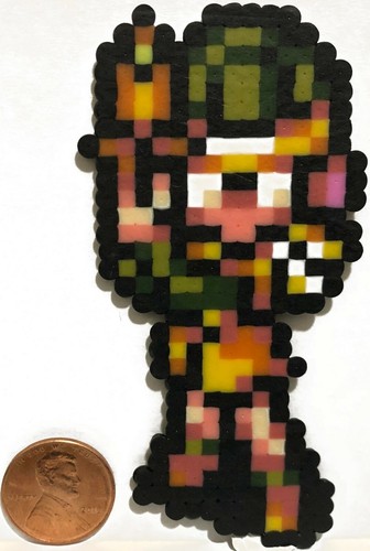 Lucca Chrono Trigger Square Enix Mini Bead Sprite Perler Artkal Pixel ...