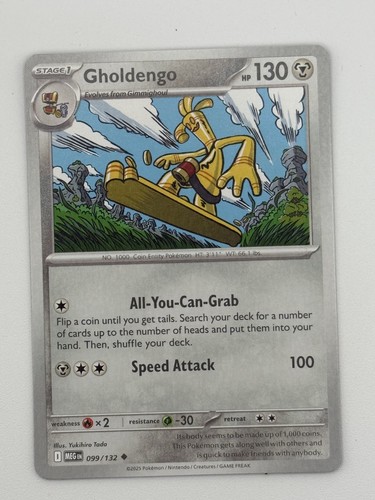 Gholdengo 099/132 Mega Evolution | eBay