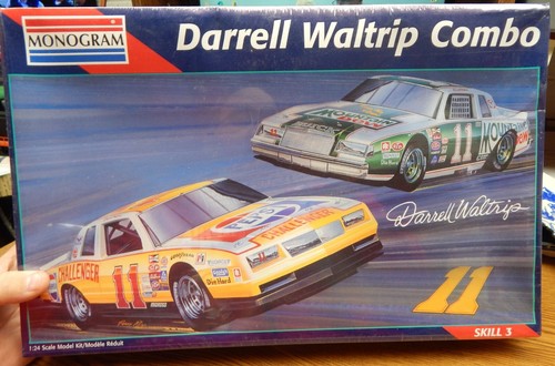 MONOGRAM 6391 DARRELL WALTRIP COMBO CAR 2 PACK MODEL KIT NEW IN SEALED ...