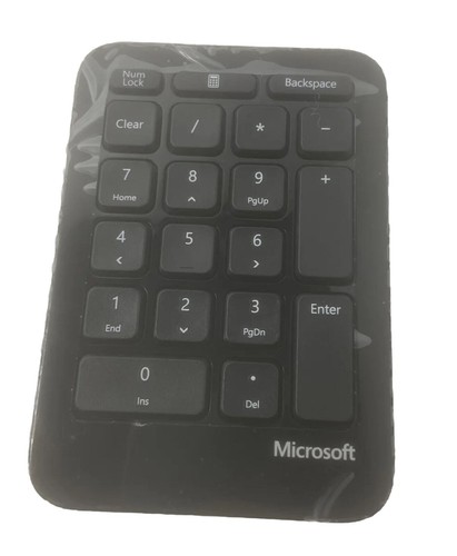 Microsoft 1558 Sculpt Ergonomic Number Key Pad Bluetooth for sale ...