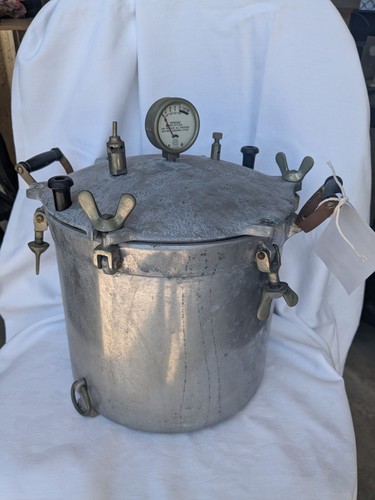 Vintage Antique National Pressure Canner Cooker Windsor MontgomeryThick ...