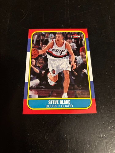2006/7 Fleer 86/87 Steve Blake Maryland Terrapins Terps Milwaukee Bucks ...