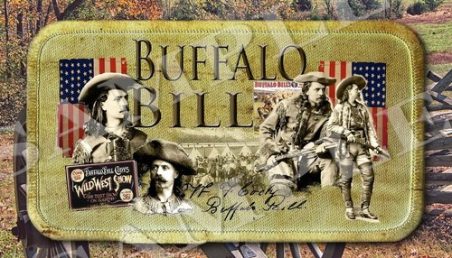 Buffalo Bill Signature Series Legend of the West themed LARGE Iron on ...