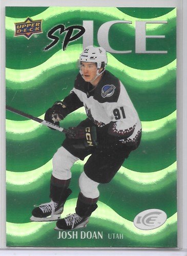 JOSH DOAN 24-25 UD SPICE GREEN MILD SSP INSERT RC/USA WC GOLD/SABRES | eBay