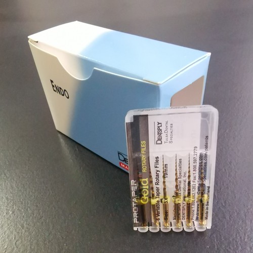 Protaper Gold Rotary Files SX 19MM Dentsply Tulsa Assorted Endodontics ...