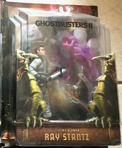 Ghostbusters Ray Stantz Slime Blower Matty Collector Figure 2011 Mattel ...