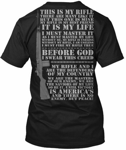 This Is My Rifle, M14 Version Rifle There Are Many T-Shirt Made in USA ...