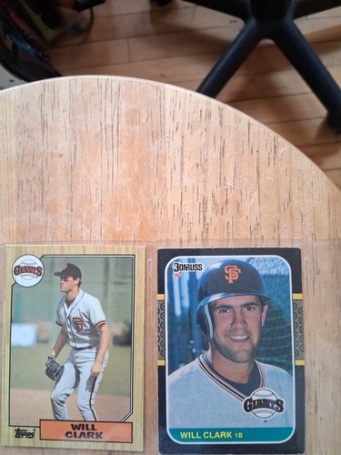 TOPPS MLB WILL CLARK ROOKIE CARDS | eBay