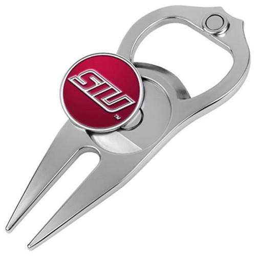 Hat Trick Openers 6 In 1 Golf Divot Tool - Southern Illinois Salukis | eBay
