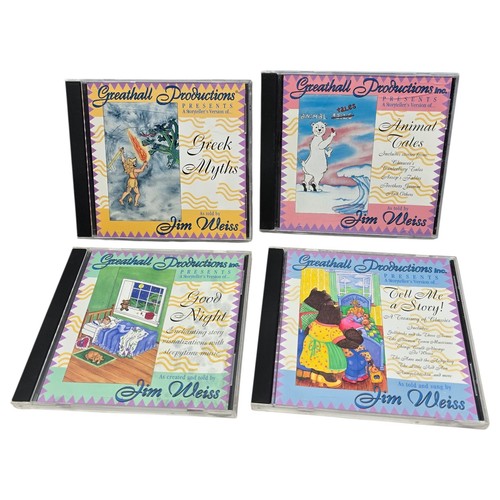 Greathall Productions CD Lot by Jim Weiss Good Night, Greek Myths ...
