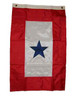 2x3 One Blue Star Military Service Banner Knitted Flag 2'x3' Banner ...