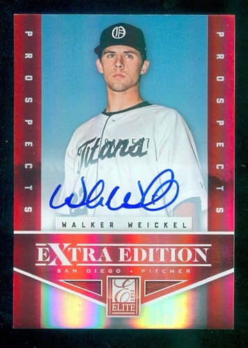 2012 Elite Extra Edition Prospects Autograph Walker Weickel | eBay