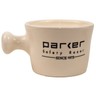 Parker Safety Razor Black Stoneware Apothecary Style Shave Mug Handmade ...
