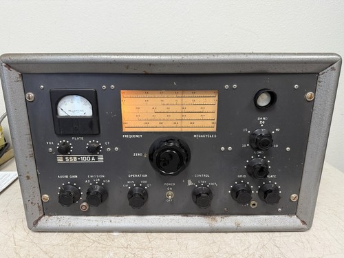 Vintage SSB-100A Transmitter Tube Ham Radio | eBay
