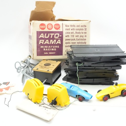Vintage AC Gilbert Auto-Rama Miniature Racing No. 19067 W Box ...