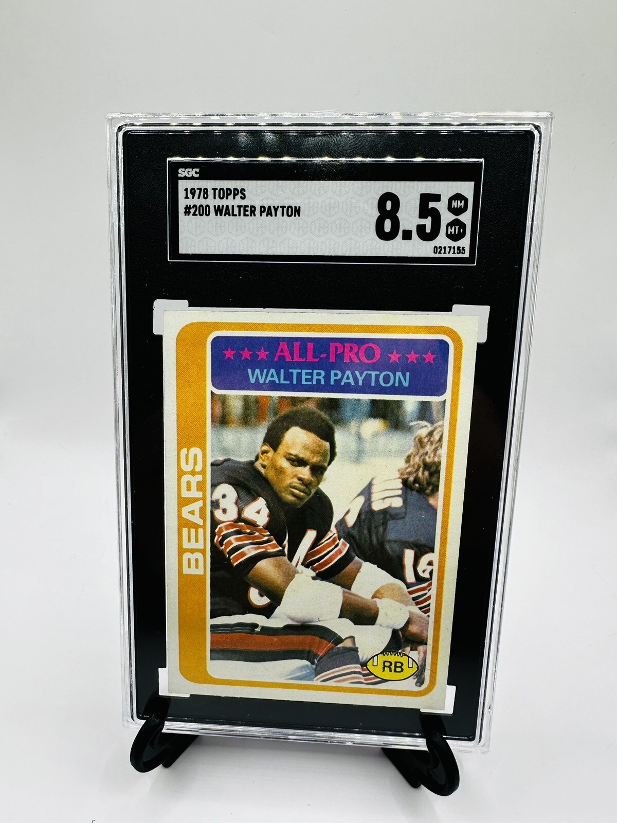 Walter Payton 1978 Topps #200 Base SGC 8.5 Price Guide - Sports Card ...