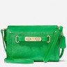 NEW Coach 53479 Swagger Wristlet In Colorblock Pebble Leather ...